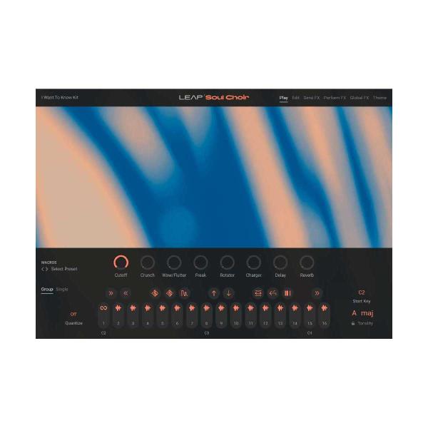 Leap ExpansionsLeapは、大胆なアイデアや思いがけないサウンドを生み出すための新しいポータル。ピッチをひねり、スピードを変え、ループを切り刻む──すべてがキーを押すだけ。遊び心あふれるパフォーマンスエフェクトが、インスピレー...