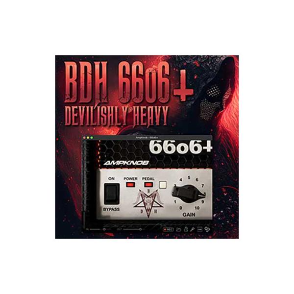 『AMPKNOB - BDH 66o6+』は、2000年頃に登場した「プラス」バージョンをホットロッド化し、大幅にモディファイしたものをベースにモデリングしたワンノブ・アンプシミュレータです。メタル・プロデューサーJens Bogren が...