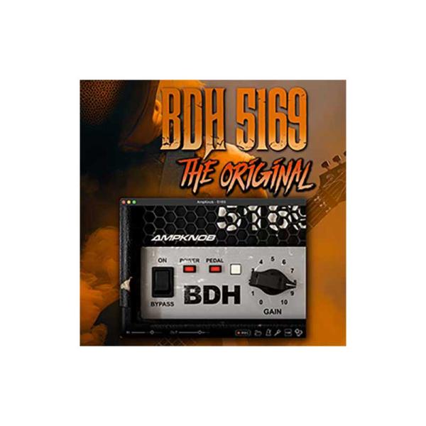 『AMPKNOB - BDH 5169』は、すべての始まりの1台であり「ブロック・レター」として知られる1992年に登場したアンプヘッドをベースにモデリングしたワンノブ・アンプシミュレータです。その攻撃的でパンチの効いたハイゲイン・トーンは...