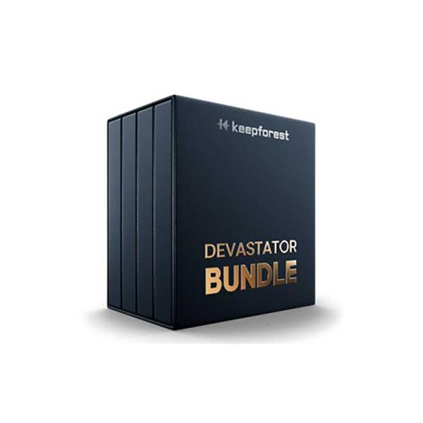 本バンドル製品には、一部、ご利用に別途KONTAKTフルバージョン（有償）を必要とする製品が含まれております。これらは無償版のKONTAKT PLAYERでは動作いたしませんので、あらかじめご注意ください。『EVOLUTION: DEVAS...