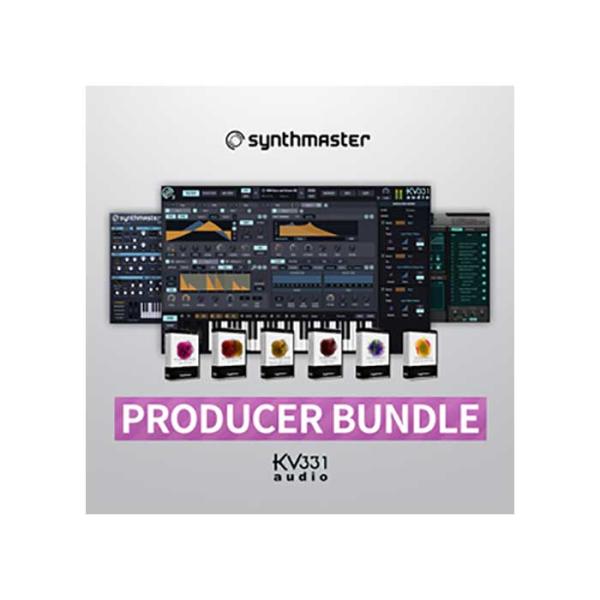 『SYNTHMASTER - PRODUCER BUNDLE』は、『SYNTHMASTER 2』『SYNTHMASTER ONE』『SYNTHMASTER 3』の全ての機能とファクトリープリセットに加えて、10の拡張プリセット(エクスパンシ...