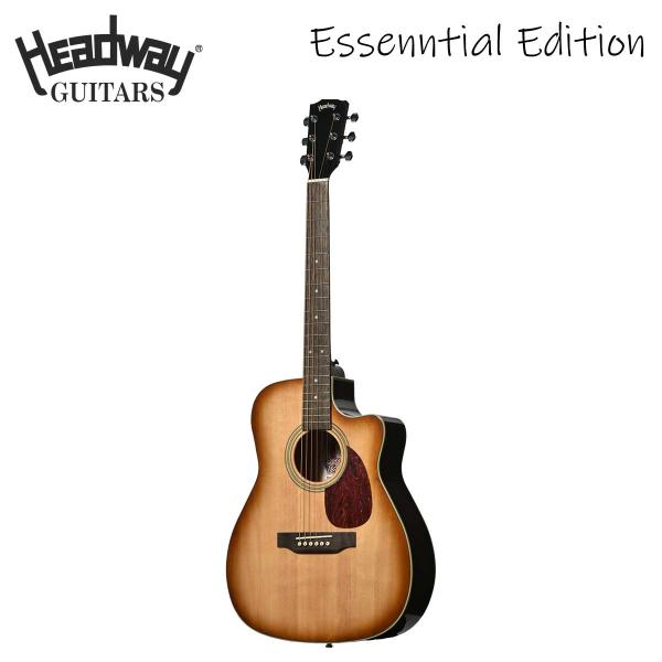 「長く良い音で弾けるギター」や「豊かな鳴り」といった、創業以来大切にしてきた“Headwayらしさ”を守るための不可欠（＝Essential）な要素を備えつつ、エントリークラスの方にも手に取りやすい価格帯を実現しました。・単板トップサウンド...