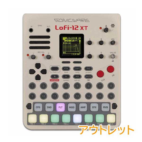 ■ 本物のレトロ・サンプリング＋12ビット・サンプラー・モード■ 直感的なビートメイクとパフォーマンス - 8トラック・シーケンサー搭載■ 強力なシグナル・プロセッシング - 8 Effects，Delay，Reverb，MasterCom...