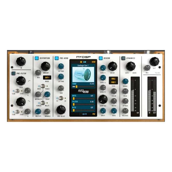 空間の“響き”だけでなく、その「質感」まで作り替える。FutzVerbは、リバーブにLo-Fi、ディストーション、サブオクターブ、デバイスシミュレーション（SIM）を組み合わせ、音そのものの表情をデザインすることができるサウンドプロセッサー...