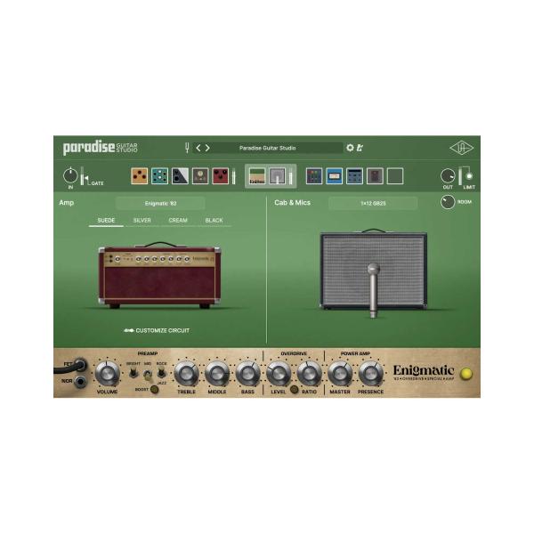 Paradise Guitar Studioは、2016年のFender '55 Tweed Deluxeプラグインから始まり、ハードウェアのOX、UAFXペダル、そしてUAD Native Guitar プラグインへと続く、約10年にわた...