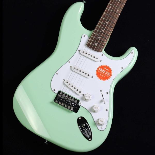 Fender Stratocaster を正式に名乗ることのできる、リーズナブルなシリーズ。ジャンルを選ばないクラシカルなストラトスペックを引き継ぎながら、コスト・パフォーマンスも実現した魅力的なモデル。現品画像