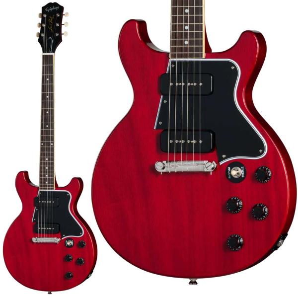 Gibsonが1955年にLes Paul Specialを発表した際、本モデルはLes Paul Juniorを発展させた、より上位のモデルとして位置付けられていました。Juniorが1基のピックアップを搭載していたのに対し、Les Pa...