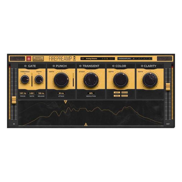FirePreampは、シグナルチェーンの究極の第一歩です。ゲインステージング、ノイズ、音の重厚さといったミキシングにおけるよくある問題を解決し、1つのインターフェースで実現します。スマートなテクニカルツールとアナログモデリングによるサチュ...