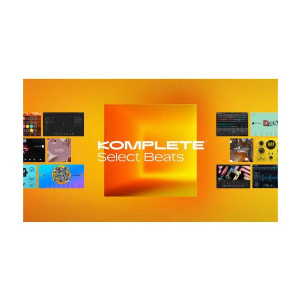 世界標準音楽制作パッケージのスターターバンドル Komplete Selectは、プロ品質のシンセサイザーやサンプリング音源、エフェクトを手軽に始められるバンドルです。世界中の多くのプロデューサーに支持されており、さまざまな制作環境でそのま...