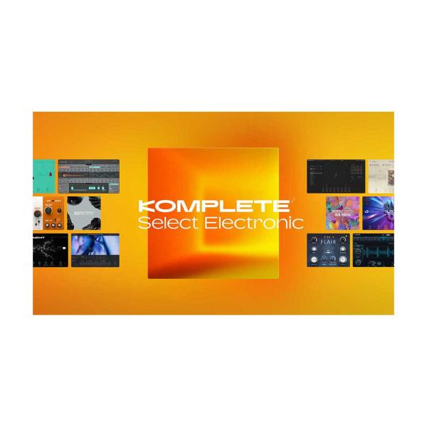 世界標準音楽制作パッケージのスターターバンドル Komplete Selectは、プロ品質のシンセサイザーやサンプリング音源、エフェクトを手軽に始められるバンドルです。世界中の多くのプロデューサーに支持されており、さまざまな制作環境でそのま...