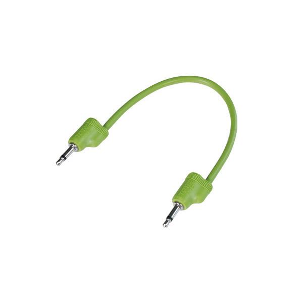 Tiptop Audio Stackcableは1つの信号を簡単に分割できるローノイズ設計のパッチケーブルです。例えば1つの信号を3つに分割する場合、通常はMultipesモジュールと4本のパッチケーブル(Multiplesへのインプット用...