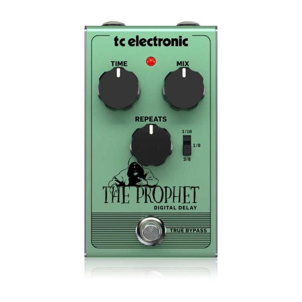 優れたコストパフォーマンスを実現したスタジオ・クオリティーの高品位ディレイ・ペダル。スプリング・リバーブを彷彿とさせるショート・ディレイから、広がりのあるロング・ディレイまで、幅広いアンビエンスを提供します。The Prophet Digi...