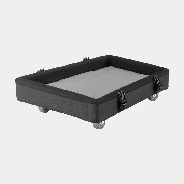 対応機種：STAGEPAS 1K（＊スピーカー使用時は専用台車から下ろしてください） 専用キャリングケースと連結可能