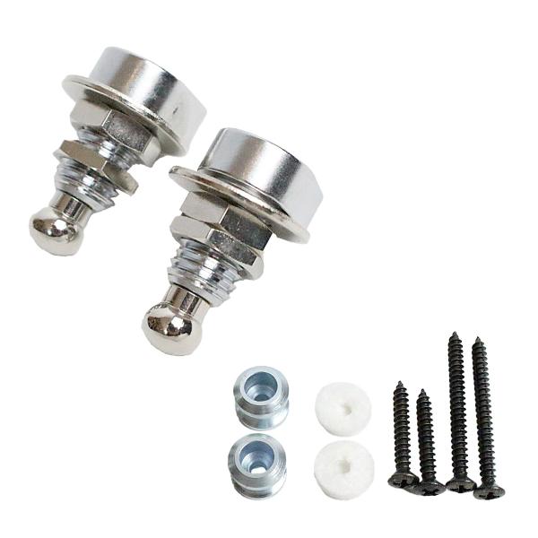 島村楽器限定販売のストラップピンです。緩まないナット「”PERFECT LOCK BOLT” 」によってストラップを安全に装着でき、演奏に集中できるよう設計されたモデルとなっています。楽器側/ストラップ側のピンをはじめ、楽器を保護するクッシ...