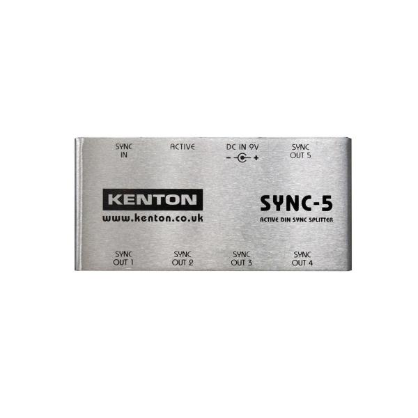 KENTON Electronics SYNC-5 (シンク ファイブ)はMIDI登場以前のテンポ同期規格である「DIN SYNC (SYNC24)」信号を5系統に分配するスプリッター・ボックスです。長い年月を経た今でも色あせる事の無いビン...