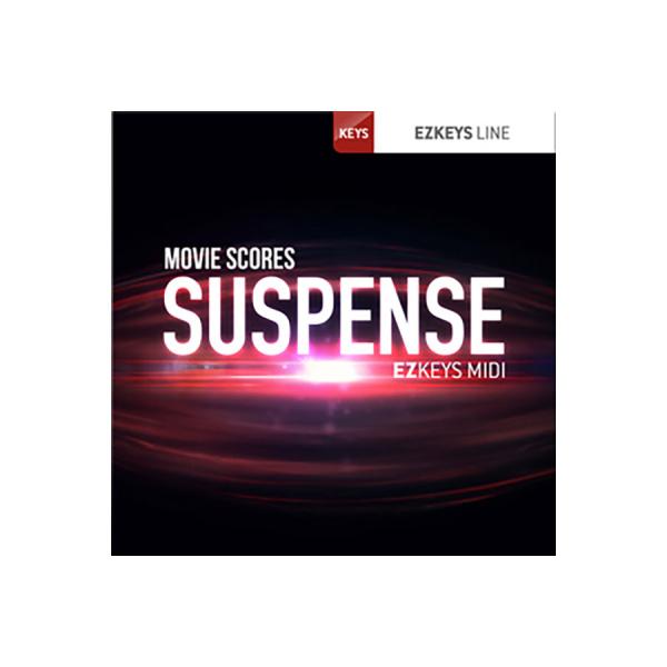 『KEYS MIDI - MOVIE SCORE SUSPENCE』は映画やドラマのサスペンスシーンを想起させるMIDIフレーズを収録した、同社ピアノ音源シリーズ『EZ KEYS』専用の追加MIDIフレーズ集です。従来のポップソングなどに用...