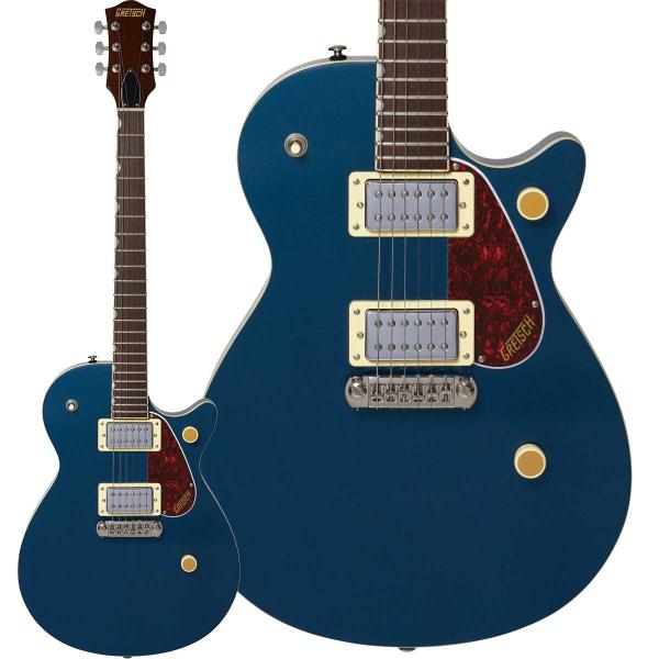 Streamliner Collectionは、過去のGretschの栄光ある要素を蘇らせ、エキサイティングな新機能と組み合わせることで、卓越したパフォーマンス、サウンド、スタイルを驚異的な価格で提供します。新開発のTwin Sixハムバッ...