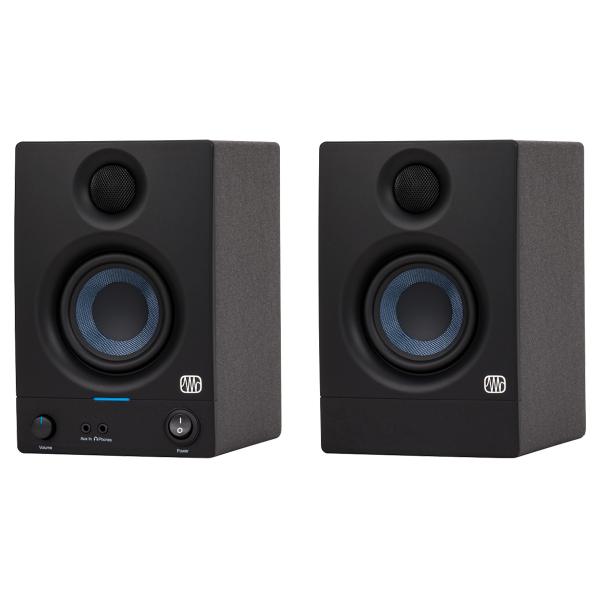 ・3.5インチ、ウーブン・コンポジット製、低周波ドライバー・1インチ、超低質量、シルクドーム型、高周波ドライバー・50WのクラスABデュアル・アンプ・80Hz〜20kHzの周波数特性・98dB SPL（ピーク、@ 1 meter）・高域と低...