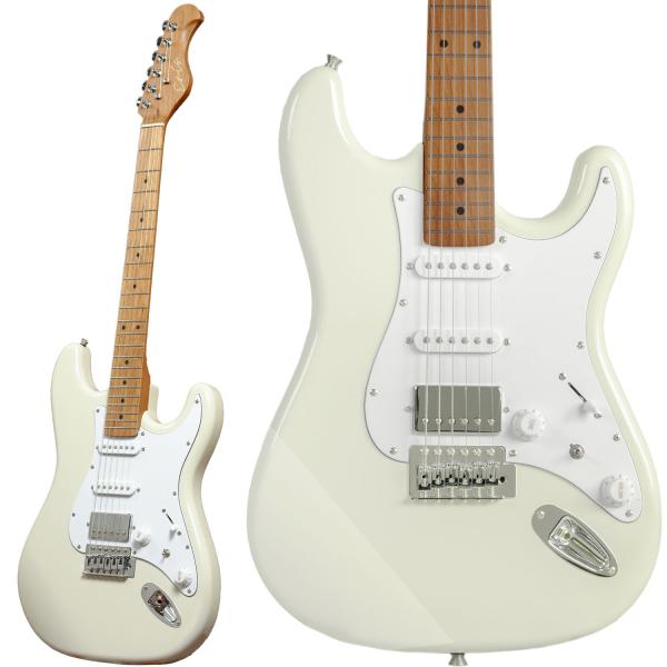 Eris.ブランドのストラトキャスタータイプ。ローステッドメイプルネックや、SSHピックアップレイアウトでのコイルタップなど、クラスを超えた仕様が特徴です。※画像はサンプルです。木目などの外観には個体差がございます。ボディ：ポプラネック：ロ...