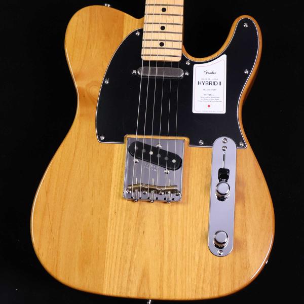 Hybrid II Telecasterは、定評あるアルダーボディに新設計のHybrid II Custom Voiced Single Coilピックアップを装備し、ヴィンテージスタイルのスランテッドブラスサドル仕様のブリッジを搭載。ヴィ...