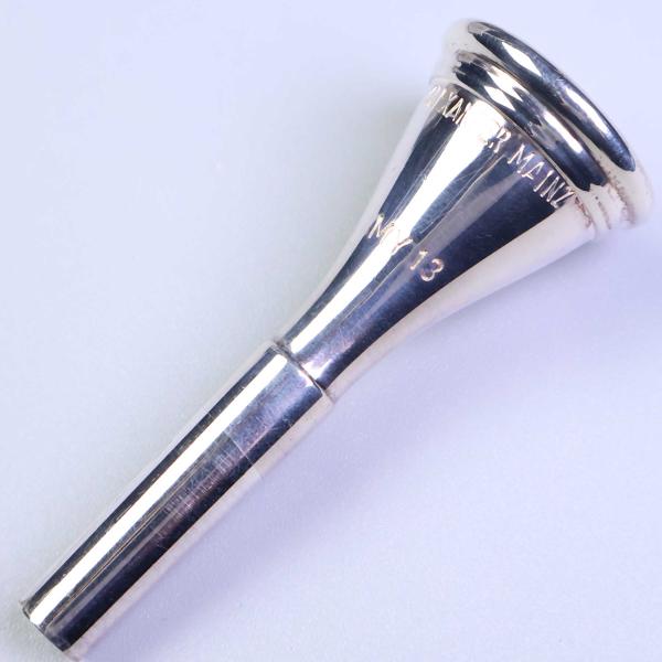 アレキサンダー社がお薦めするスタンダードモデル（シルバープレート仕上げ）マウスピース本体に擦り傷・くすみがございますが演奏使用において問題はございません。【ol_mp】