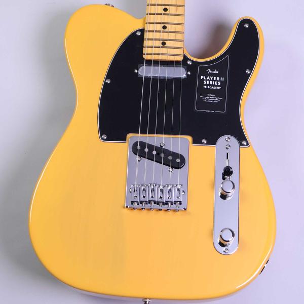Player II Telecaster は、時代を超越したフェンダーの魅力を放ちながらも、その中身は現代プレイヤー向けにデザインされています。Modern ”C”シェイプのネックバックにはシルキーなサテンウレタンフィニッシュが施されており...