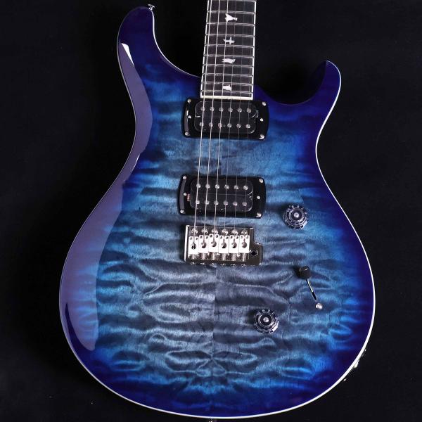 PRS SE Custom 24 Quiltは、COREグレードのキルト・ヴェニアをボディ・トップとヘッド・ストックに採用。これにより高い機能性を持つSE Custom 24のルックスがグレードアップされました。24フレット、25インチ・ス...