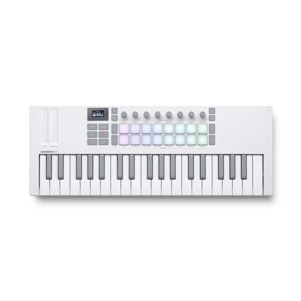 インストゥルメント／ドラムの演奏、クリップやシーンのローンチ、DAWミキサーやエフェクトの直感的コントロール、本体搭載のクリエイティブ・モードなど、クリエイターに嬉しい“超使える”機能はそのままに、ステージにも映えるホワイトカラーで登場。デ...