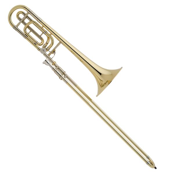 世界のオーケストラプレイヤーのスタンダードとして不動の名声を誇る太管テナーバストロンボーン。内径が13.90ミリの太ボアのスライドと豊かで遠鳴りがする8-1/2インチのハンドハンマードの1枚取りベルは、広いダイナミックレンジで暖かくて力強い...