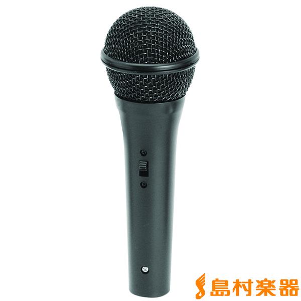 ダイナミックマイクロフォン。6m XLR-XLRケーブル、マイクホルダー、ソフトケース付き。【20160718】