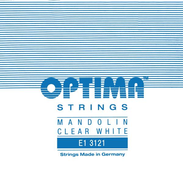 マンドリン弦の定番、OPTIMA（オプティマ）のマンドリン弦です。「CLEAR WHITE」は芯の太い豊かな音量と深みのあるサウンドから、石村隆行や桝川千明といったプロマンドリン奏者も愛用する弦となっています。クリアホワイト マンドリン用ス...