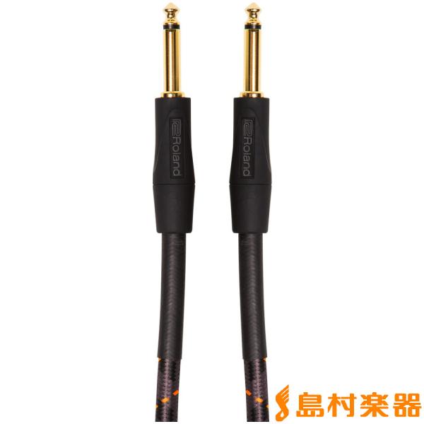 ［Gold Series Instrument Cable］○概要ローランド・ゴールド・シリーズ ケーブルは、オーディオ信号の正確な伝送を可能にするカスタム24K金メッキ・コネクターとレコーディングスタジオ・クオリティの高純度無酸素導線、低...