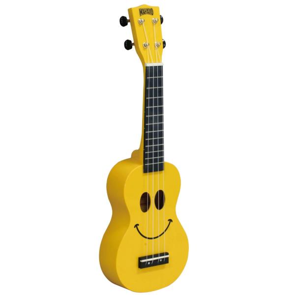 ［癒しの音色と一緒に笑顔をお届け！］○特徴■ウクレレブランド「ＭＡＨＡＬＯ」より新たなArtシリーズ！■思わず笑顔になってしまうデザインが特徴のU-SMILE。■入門者は勿論、友人やお子様へのプレゼントにも最適の「笑顔になれる」ソプラノタイ...