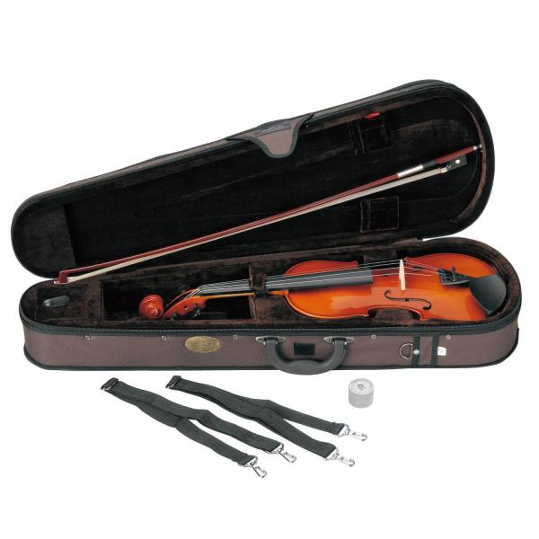 これからバイオリンを始めたい方や、手軽に演奏を楽しみたい方に向けたバイオリンです。高い演奏性と扱いやすさの両立を目指して設計されました。A線においてE線と同様のスチール弦を採用しており、これにより運指しやすく、明確な音程感を得ることが可能で...