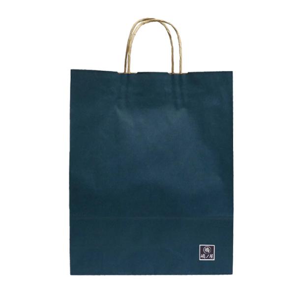 ご贈答品のお持ち歩きにピッタリの紙袋です。汁物セットの場合 21食・30食・40食 をお入れいただけます。落ち着いた紺で冠婚葬祭、幅広くご利用頂けます。■素材：紙■寸法 ： 幅320×高さ320×マチ幅115mm（21食・30食）幅320×...