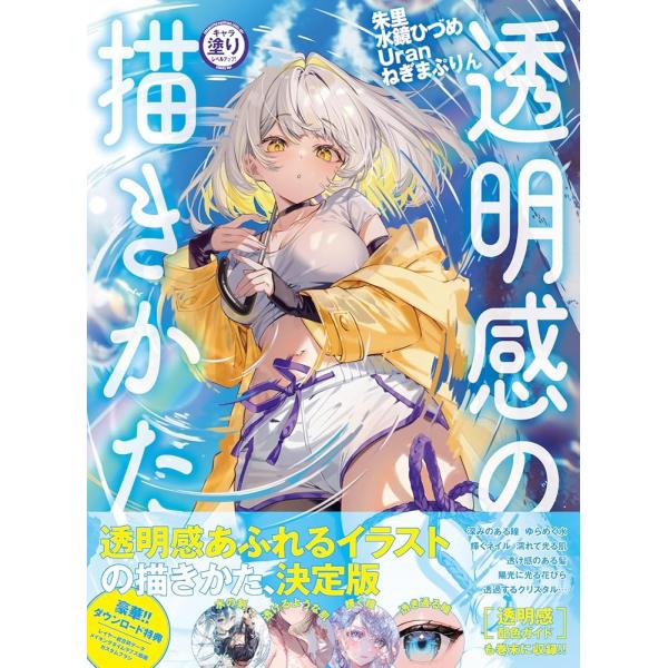 「商品情報」【動画特典・DL特典付き】超豪華！「透明感塗りレベルアップセット特典」収録！すぐに使えるカスタムブラシ14点をダウンロードして、さらなる透明感をモノにしよう！透明感イラストのレイヤー統合前のイラストデータや、筆運びがわかるタイム...