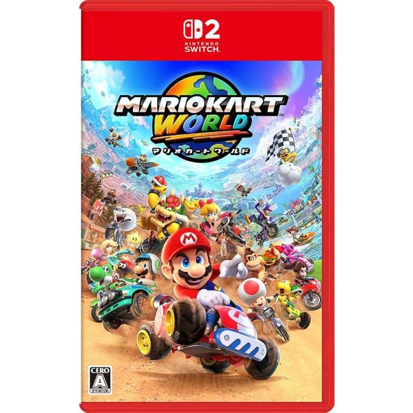 「商品情報」型番:BEE-P-AAAAA(C) Nintendo「主な仕様」大陸横断。世界をまたぐレースが開幕！『マリオカート ワールド』の舞台は、どこまでも続くひとつながりの世界。コースを飛び出してレースを繰り広げたり、世界の端から端まで...