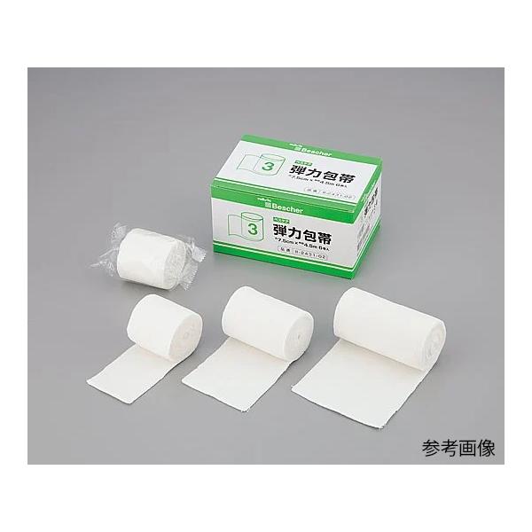 材質：綿100％1巻フィルム包装洗濯再生・オートクレーブ可能幅×長さ（伸長時）：50mm×4.5m入数：1箱（6巻入）型番：2号綿100％で特殊加工を施し、約2倍の伸縮性と優れた圧迫力があります。1巻毎にフィルム包装していますので衛生的です...