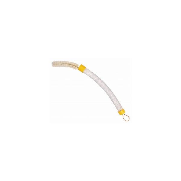 ●サイズ／長さ：約56.5cm、ブラシ部：15cm、グリップ：φ3.5cm●重さ／118g●材質／豚毛、ポリプロピレン●生産国／日本・今まで届きにくかった部分がカーブで楽に届きます。・肌への刺激が少ない豚毛。