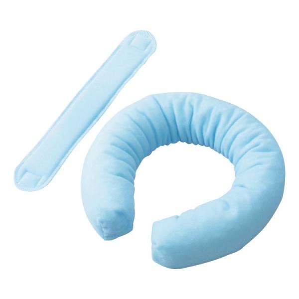 ●サイズ／長さ：約65cm、ベルト長さ：約29cm●重さ／約210g●材質／側地：ポリエステル100％（パイル）、中身：熱可塑性エラストマー（通気ビーズ）●付属品／固定用ベルト●生産国／日本●洗濯機可●脱水機可●乾燥機可（80℃・15分以内...