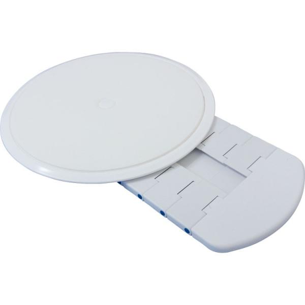 ●サイズ／ベルト：幅18×長さ41cm、座面：直径32cm●重さ／1.1kg●材質／ポリアセタール、ポリプロピレン、ポリウレタン、他●最大使用者体重／130kg●生産国／ドイツ・着座後の移動や方向転換に便利。・ラクヨクーンのオプションです。