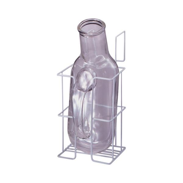 ●サイズ／幅13×奥行11（17.5）×高さ19.5（26）cm（※（　）はフック部分を含めたサイズ）●重さ／190g●材質／スチール（表面ポリエチレン樹脂コーティング）●生産国／日本●ケース入数（ケース購入時）/30・尿器の収納が美しく楽...