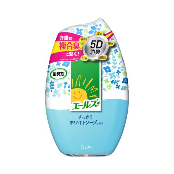 ●成分／無機系消臭剤、香料、クエン酸、界面活性剤（非イオン、陰イオン）●適用面積／6〜12畳●生産国／日本●ケース入数（ケース購入時）/18・しみついた尿臭や体臭をしっかり消臭し、清潔な介護空間にします。・介護のための専用消臭剤が必要・・・...