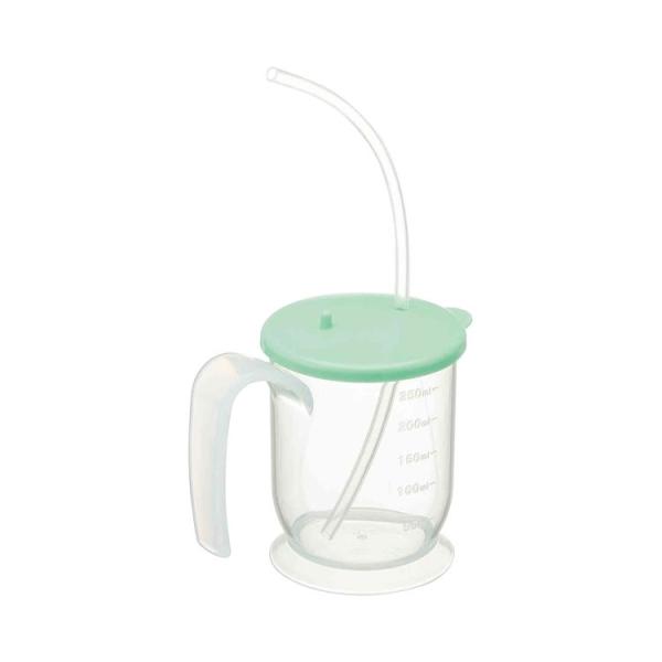 ●サイズ／幅（持ち手含む）11.8×奥行8.2×高さ11.1cm、ストロー：長さ25cm●容量／280mL●重さ／80g●材質／本体・フタ：ポリプロピレン、ストロー：シリコーン●耐熱温度／140℃●生産国／中国●食洗機可●乾燥機可●電子レン...