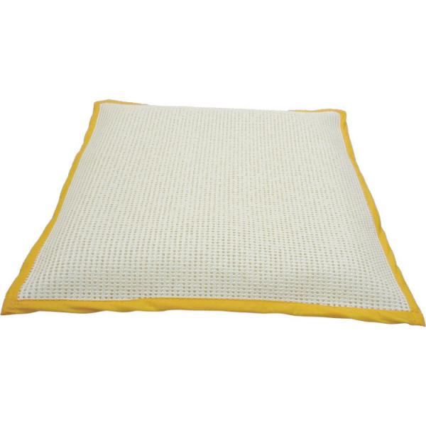 ●サイズ／幅40×奥行40×厚さ4〜5cm●重さ／870g●材質／本体クッション：ポリエーテル・ポリエステル、カバー・裏面すべり止めシート：塩化ビニール●耐熱温度／60℃●生産国／日本●スベリ止め加工●洗濯機不可●乾燥機不可●SEKマーク（...