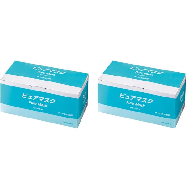 ●対象／風邪、花粉、ほこり等●非医療用●素材／(本体)ポリプロピレン、(紐)ポリエステル●グレード／サージカル●品番／FM1709P-W●構造／3層●色／白●ケース時入数／50枚(箱)×40(箱)=2,000枚●生産国／中国●製造・販売者名...