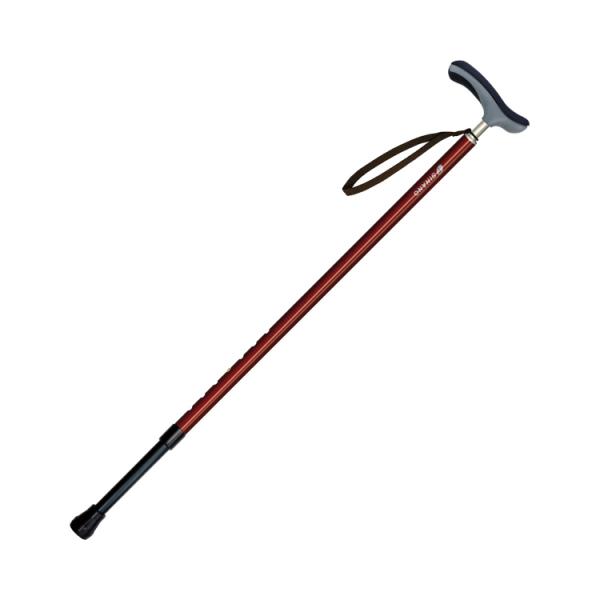 ●サイズ／長さ80〜95cm（7段階／2.5cm）、グリップ長さ：12.3cm、ゴムチップ底径：3.1cm●パイプ径／上部：2.0cm、下部：1.8cm●重さ／260g●材質／本体：アルミ、グリップ：PP+エラストマー、先ゴム：合成ゴム●適...