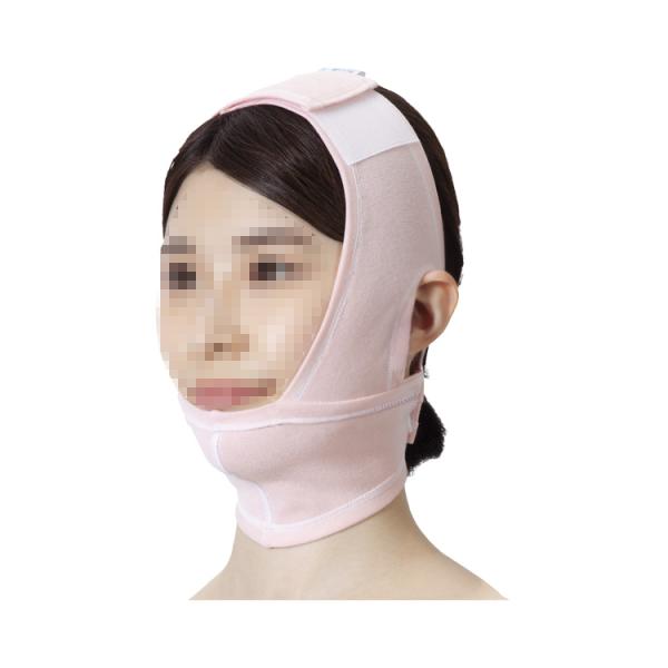 ●サイズ／首周り：30〜42cm、（顔周り）S：55〜62cm・M：62〜69cm・L：69〜76cm●素材／綿、ポリウレタン、ナイロン、ポリエステル●生産国／日本●手洗い可（40℃）●洗濯機不可●脱水機不可●乾燥機不可・しっかり優しくあご...