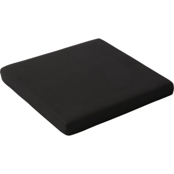 ●サイズ／幅40×奥行40×厚さ4.5cm●重さ／400g●材質／カバー：（表）ポリエステル・（底）PVC、本体：高反発ウレタン●生産国／中国★別売替カバー：無し●ケース入数（ケース購入時）/10・底付きしにくい高反発ウレタン使用。・カバー...