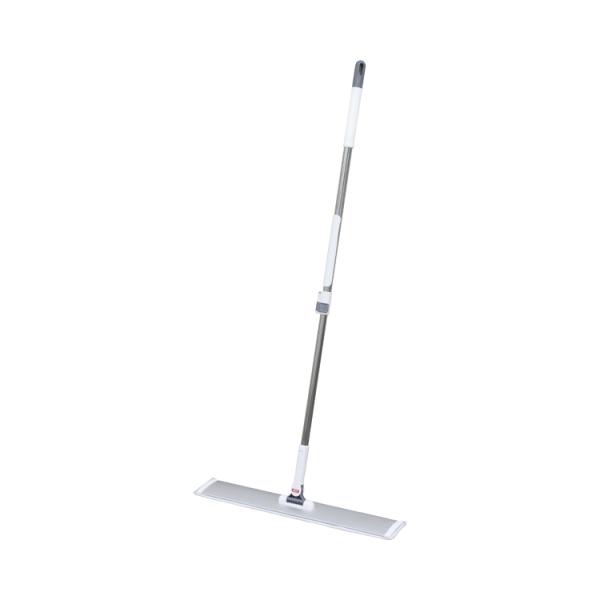 ●サイズ／幅60×奥行9×高さ90〜127cm●重さ／700g●材質／本体：PP・ステンレス・アルミ、モップ：マイクロファイバー●生産国／中国●ケース入数（ケース購入時）/12・前後・左右180度可動で、狭い所もコーナー部分もかんたんお掃除...